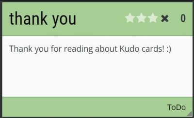 Kudo cards: The Tool for Motivation and Retrospective | ScrumDesk