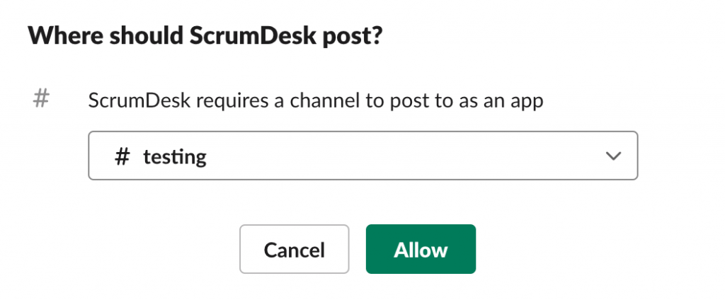 How to link Slack with ScrumDesk project | ScrumDesk, Meaningful Agile
